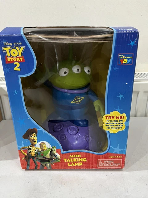 TOY STORY 2 Vintage Alien Talking Lamp Disney Pixar Boxed And Working £ ...