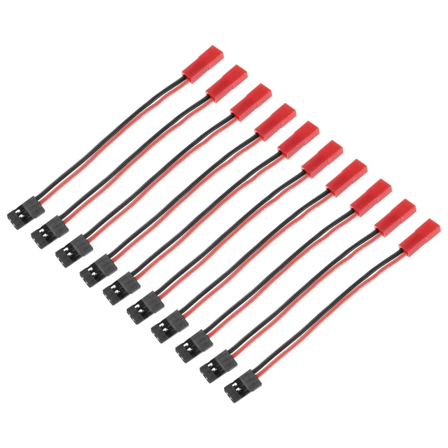 BATTERY BALANCE PLUG Connector Cable Female to JR Male Lead 10Pcs $23. ...