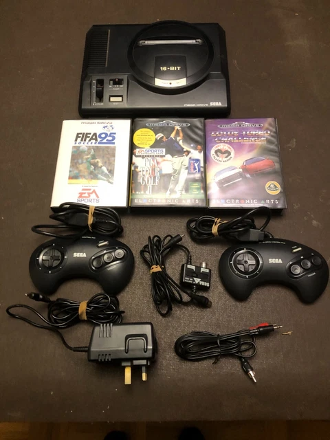 SEGA MEGA DRIVE Console Boxed with 2 control pads. £81.00 - PicClick UK