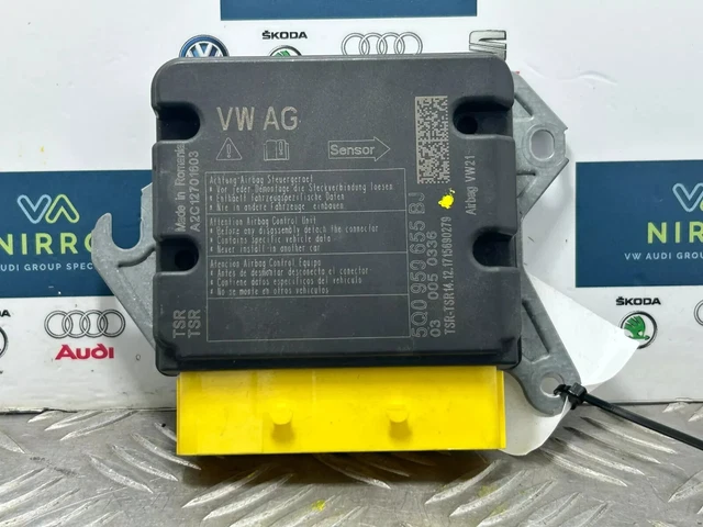 VW GOLF MK7 Airbag Module Control Unit Ecu Fits Models 2017 To 2020 ...