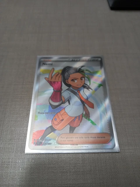 CARTE POKÉMON, DESTINO di Paldea, 229/091 Nemi Full Art Ita EUR 6,50 - PicClick FR
