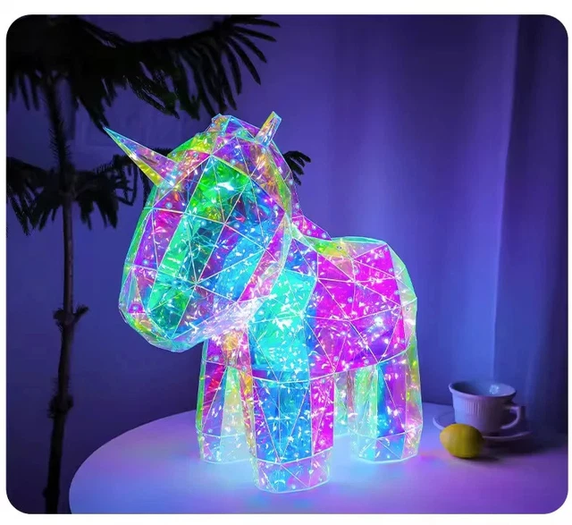 MAGIC LED INTRACTIVE 3d lights Rabit 51cm tall £37.09 - PicClick UK