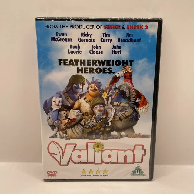 VALIANT - DVD 2005 - Ewan Mc Gregor Ricky Gervais Tim Curry - New ...
