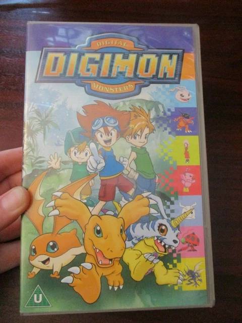 DIGIMON DIGIMON MONSTERS VHS Tape Digimon Season Two Pal 2001 EUR 11,62 ...