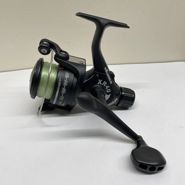 OKUMA XR40 STINGER Spinning Fishing Reel Rear Drag - Used Good Working ...