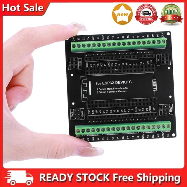 3 TYPES OUTPUTS GPIO Expansion Module for ESP32-DevKitC ESP-WROOM-32 £8.51 - PicClick UK