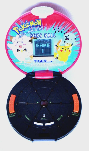 TIGER ELECTRONICS POKEMON Pokeball WORKING Game RARE Vintage 1999 £27. ...
