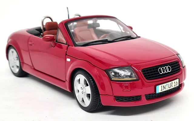 MAISTO 1/18 - Audi TT Roadster Mk1 Red Diecast Scale Model Car EUR 92 ...