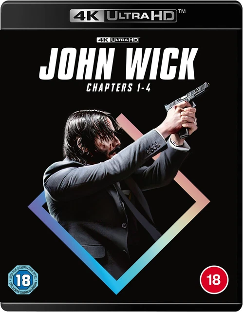 JOHN WICK: CHAPTERS 1-4 (4K UHD Blu-ray) John Leguizamo Riccardo Scamarcio EUR 94,11 - PicClick IT