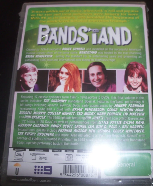 THE BEST OF Bandstand 1967 - 70 volume four 4 (Australia All Region ...