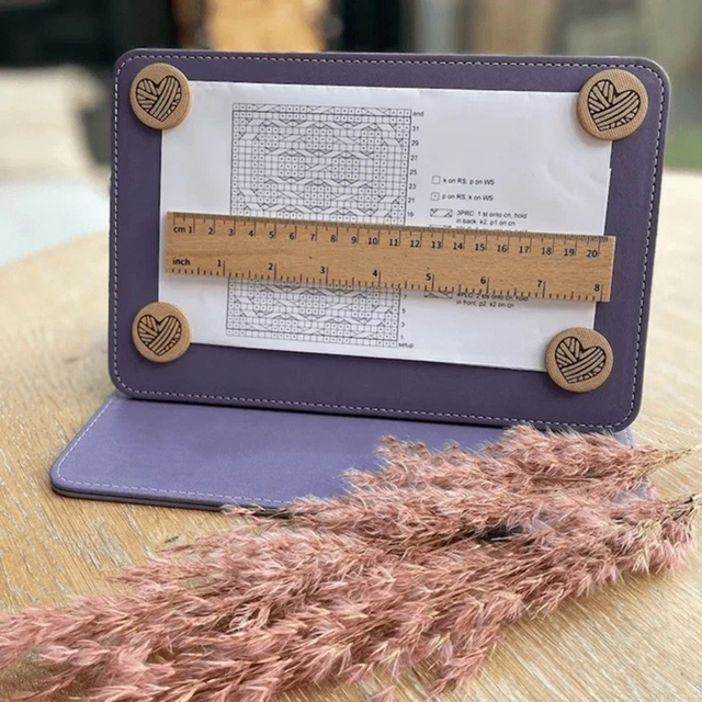 CROCHET CHART HOLDER Crochet Pattern Chart Keeper Easy to Use ...