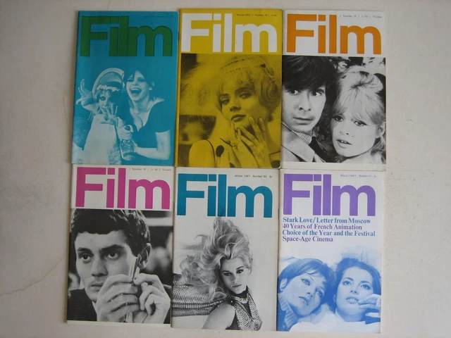 FILM MAGAZINE BOOKLET brochure leaflet vintage 1960s retro theatre old cover 6 £13.50 - PicClick UK