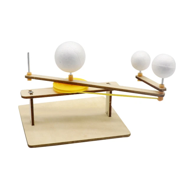 SOLAR SYSTEM MODEL Astronomical Simulator Earth and Moon Three-Ball ...
