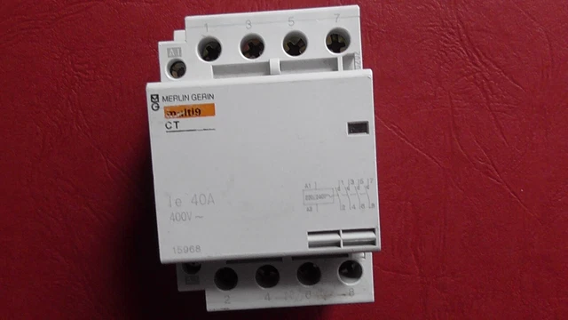 CONTACTEUR AC1 CT 4No 40A 230V Merlin-Gerin 15386 EUR 24,90 - PicClick FR