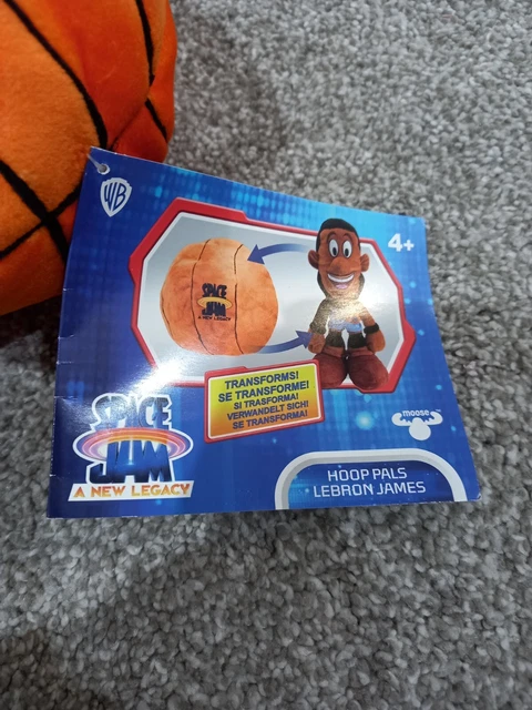 SPACE JAM LEBRON JAMES A New Legacy Transforming Plush Hoop Pals 12" £ ...