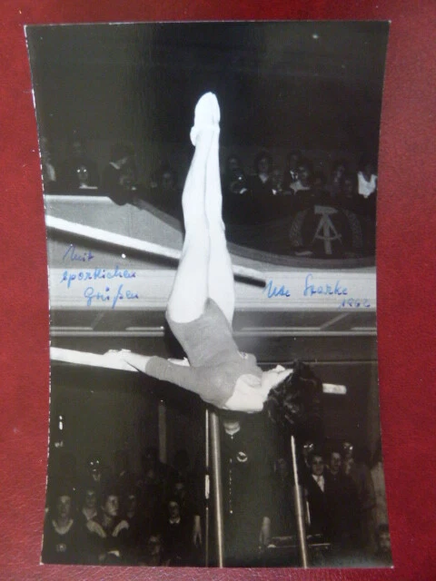 UTE STARKE (DDR) - Turnen 3. OS 1968, Autogrammkarte EUR 7,49 - PicClick DE