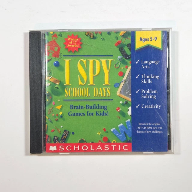 I SPY: SCHOOL Days -- Brain-Building Games for Kids (PC) $13.50 ...