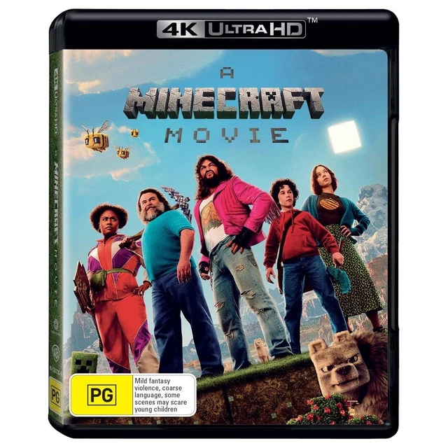 A MINECRAFT MOVIE (4K UHD, 2025) NEW $54.99 - PicClick AU