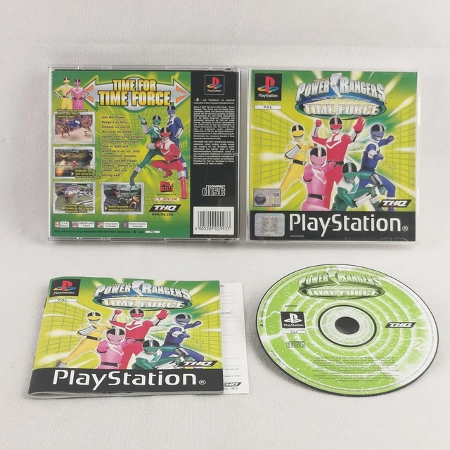 POWER RANGERS TIME Force PS1 PlayStation 1 Complete PAL £9.99 - PicClick UK