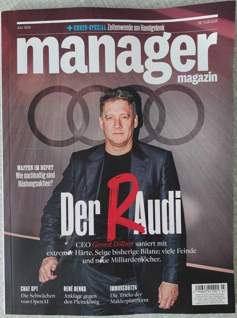 MANAGER MAGAZIN JULI 2025 07-2025 07/25 Nr. 7 Zeitschrift ...
