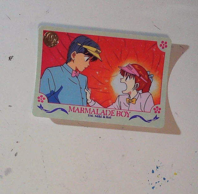BANDAI 1995 MARMELADE garçon la famille s'agrandit carte à ...