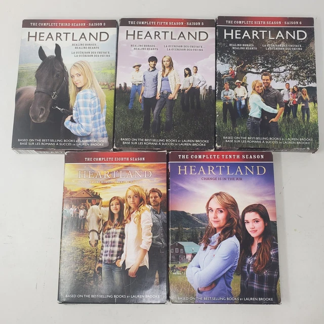 HEARTLAND THE COMPLETE Seasons 3 5 6 8 10 DVD TV Series Collection £35. ...