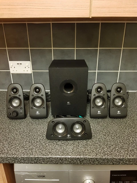 LOGITECH Z506 GAMING console pc tv dvd surround sound 99p no reserve £ ...