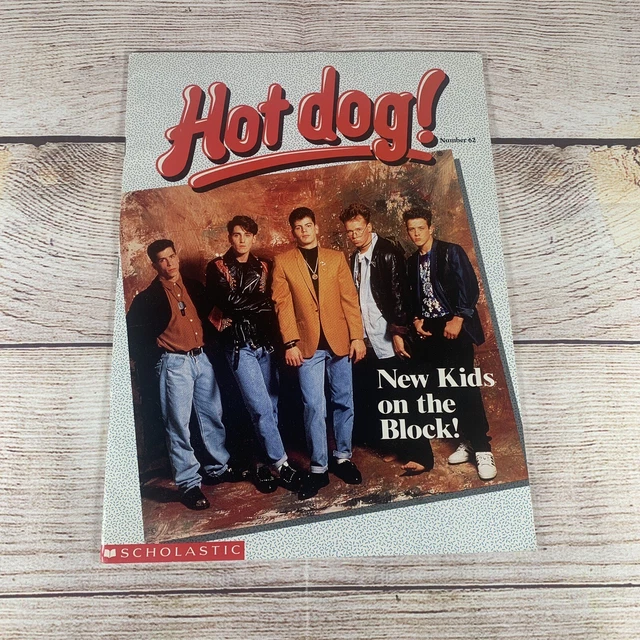 HOT DOG MAGAZINE New Kids On The Block TMNT Teenage Mutant Ninja ...