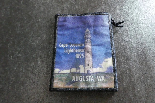 CAPE LEEUWIN LIGHTHOUSE Augusta Australia Cloth Patch Badge (L65S) £4. ...