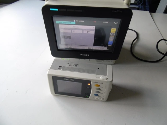 PHILIPS INTELLIVUE MX400 and x2 Portable Patient Monitor. Healthcare ...