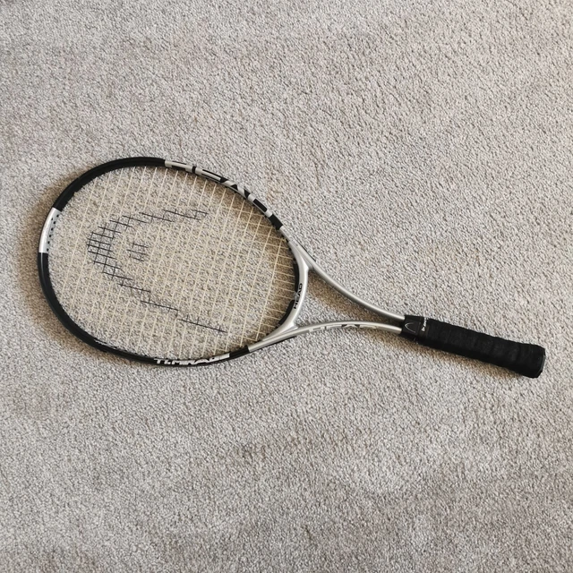 HEAD TI. MIRAGE Constant Beam Tennis Racket Racquet Rare Black & Silver ...