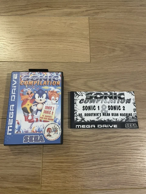 SONIC COMPILATION SERIE Mega Drive Box e manuale - NESSUN GIOCO EUR 1,15 - PicClick IT