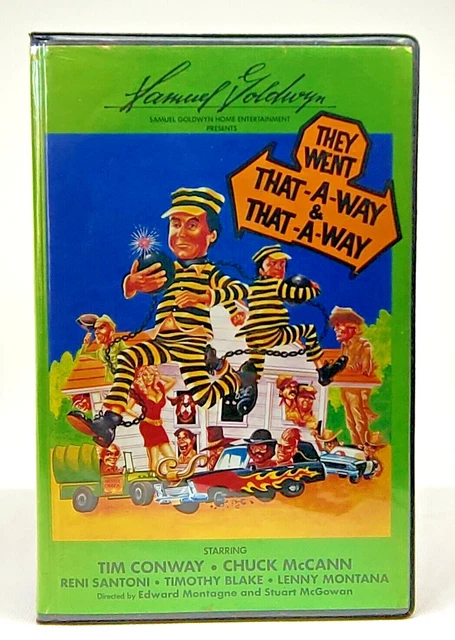 THEY WENT THAT-A-WAY & That-A-Way BETAMAX Beta PAL Clamshell 1978 ...