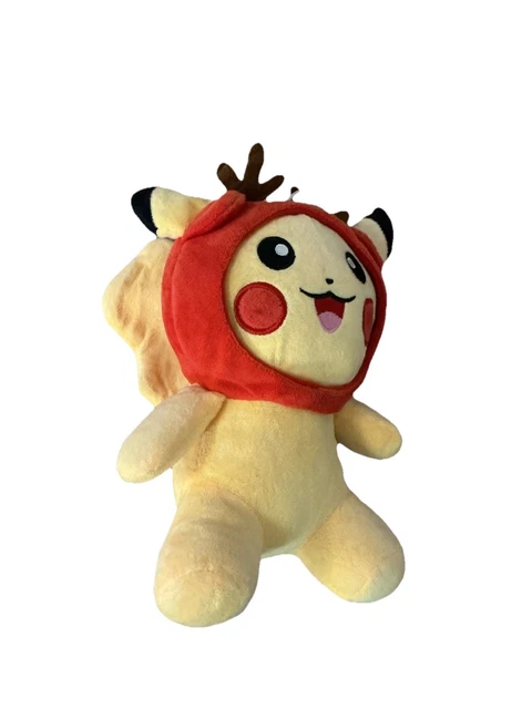 POKÉMON PIKACHU REINDEER Plush Toy Soft Stuffed Animal Christmas Gift ...