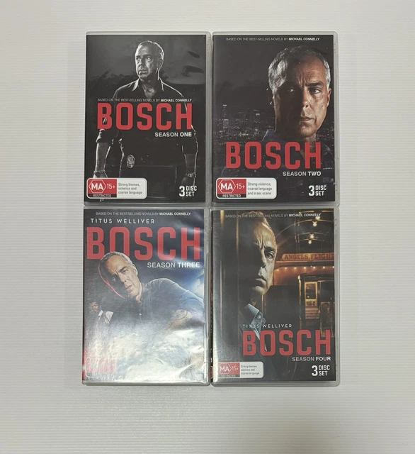 BOSCH COMPLETE SEASONS 1 2 3 4 DVD Set Region 4 $49.99 - PicClick AU