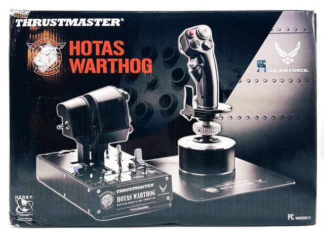 THRUSTMASTER HOTAS WARTHOG Flight Stick Joystick & Dual Throttles for ...