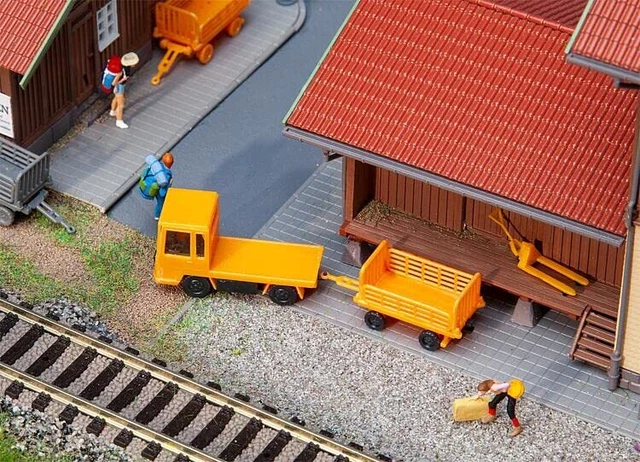 FALLER PLATFORM TRUCK Kit III FA180357 HO Gauge EUR 30,11 - PicClick FR