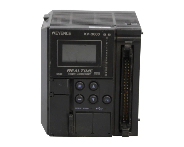 KEYENCE REAL TIME Logic Controller Kv-3000 Cpu Module Ver. 2.0 £305.08 ...