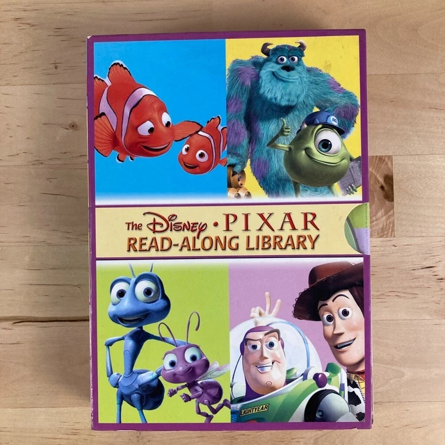 DISNEY PIXAR READ-ALONG Library: Toy Story Finding Nemo Bugs Life ...