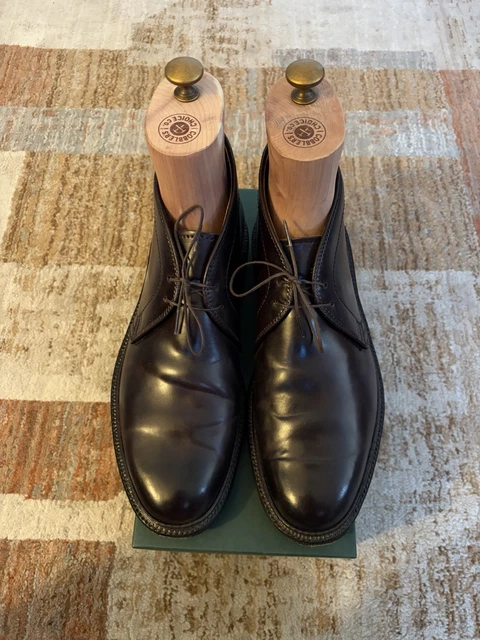 ALDEN 1339 CHUKKA Boot - Color 8 Shell Cordovan - 9D £484.93 - PicClick UK