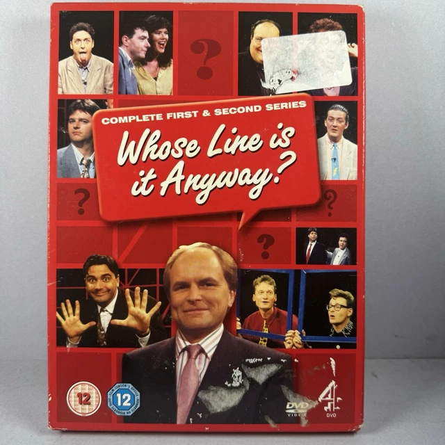 WHOSE LINE IS It Anyway - Series 1 And 2 (DVD, 2008) £9.99 - PicClick UK