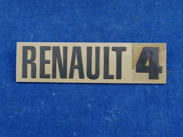 SYMPA NICE RARE ++ EMBLEME MONOGRAMME LOGO - RENAULT 4 R4 4L EUR 59,00 ...