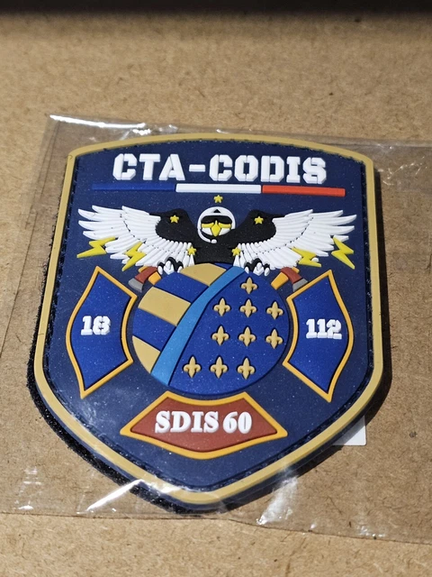 ECUSSON POMPIER COLLECTION Cta Codis Sdis 60 EUR 10,00 - PicClick FR