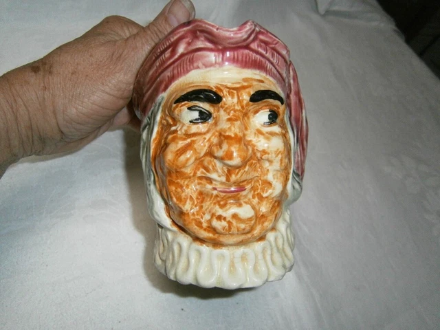 LARGE ANTIQUE VINTAGE Collectable Character Toby Jug - Simon Cellarer ...