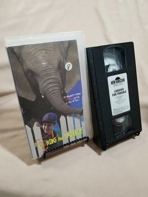 Looking For Trouble Vhs New Horizons Oop Vhs Rare Location De