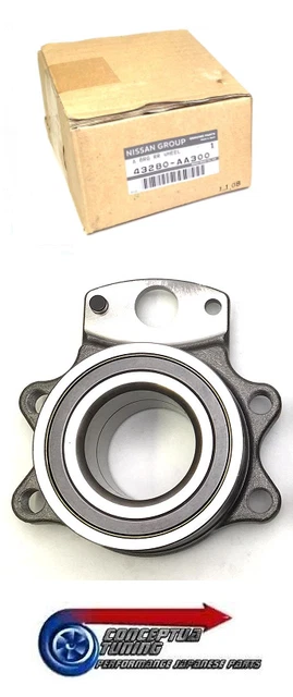 GENUINE NISSAN REAR Wheel Bearing & Hub Assembly - For Z32 300ZX ...