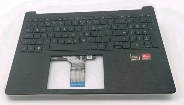 HP 15 FC Palmrest 15-FD Laptop Keyboard Top Cover Black N36754-031 £64. ...