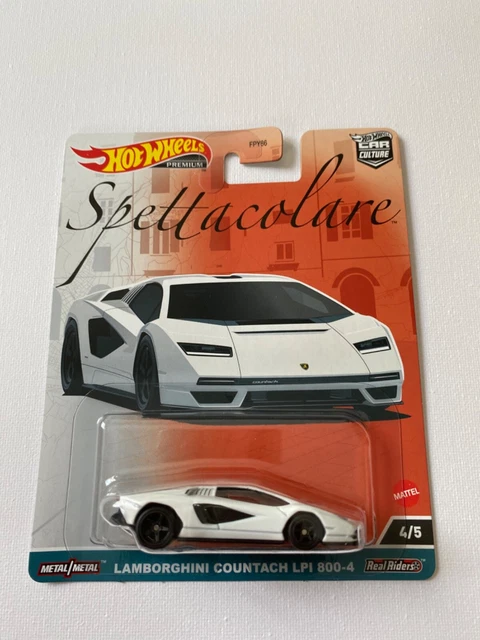 HOT WHEELS PREMIUM 1/64 spettacolare Lamborghini countach LPI 800-4 EUR ...