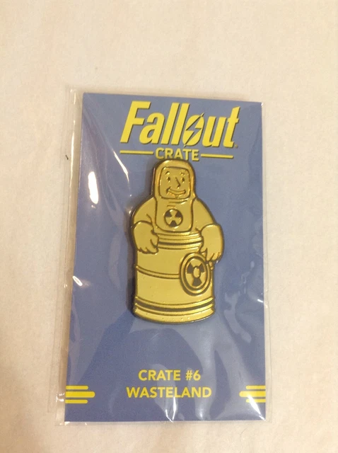 LOOT CRATE FALLOUT Vault-Tec Vault Ragazzo Cassa #6 Pannello resistente ...