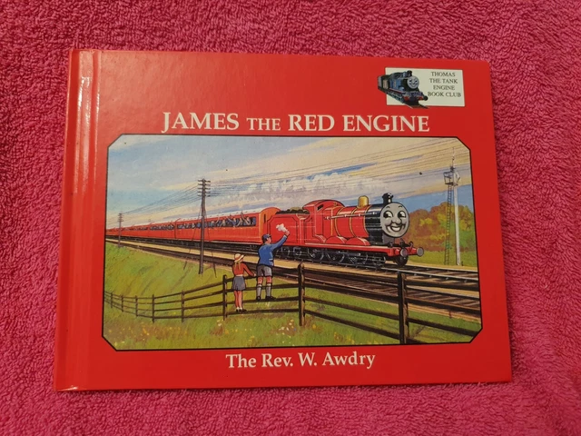 THOMAS TANK ENGINE book club 22x16cm Hardback JAMES THE RED ENGINE £2. ...